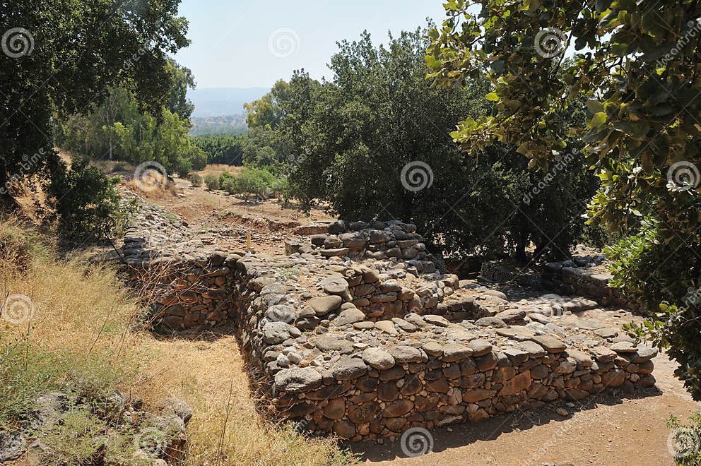 Excavations of the Ancient City Stock Photo - Image of middle ...