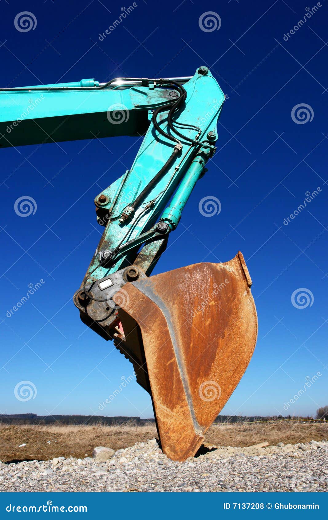 Excavator stock photo. Image of machinery, digger, mining - 7137208