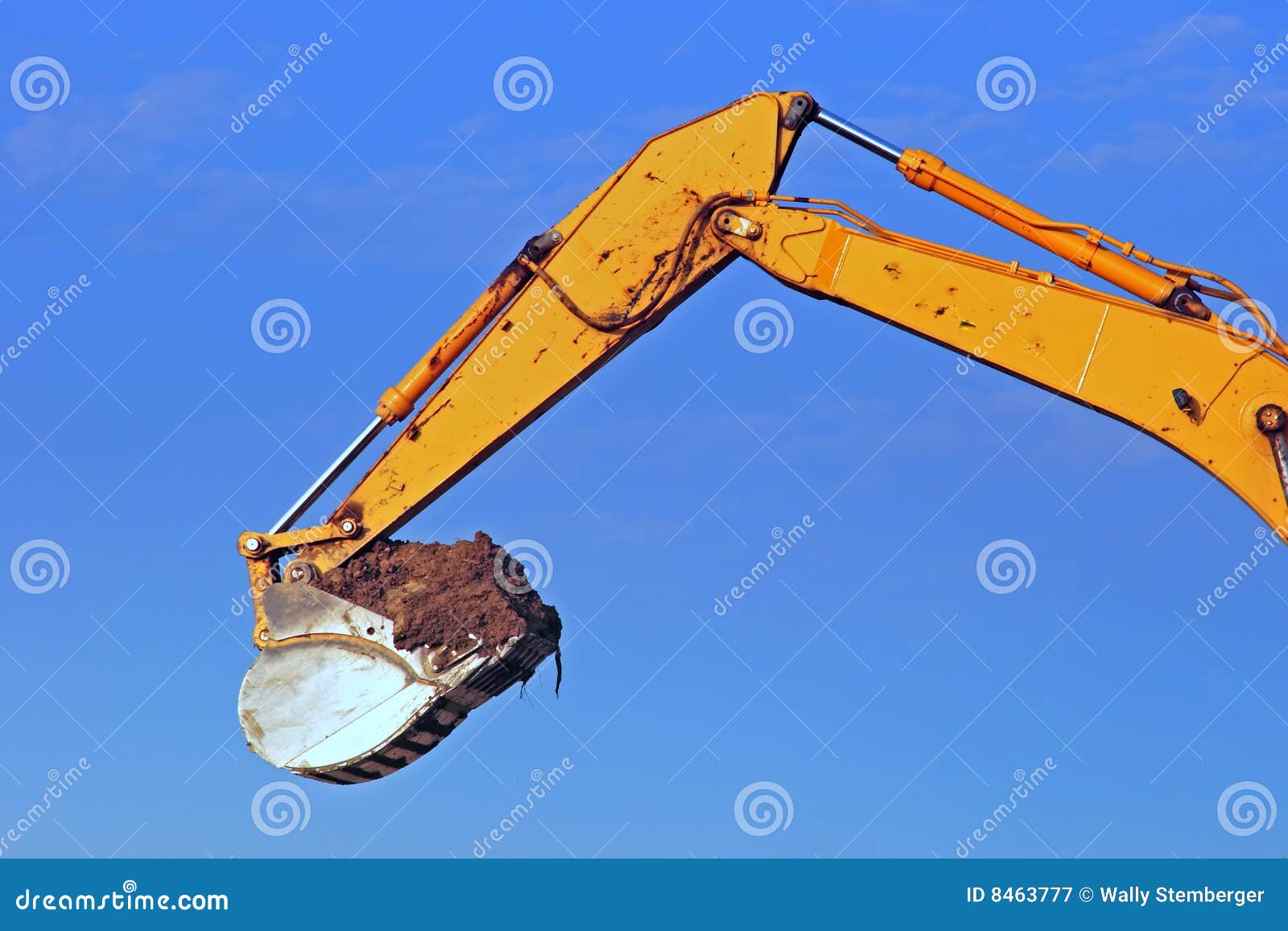 Excavator stock image. Image of move, transport, scoop - 8463777