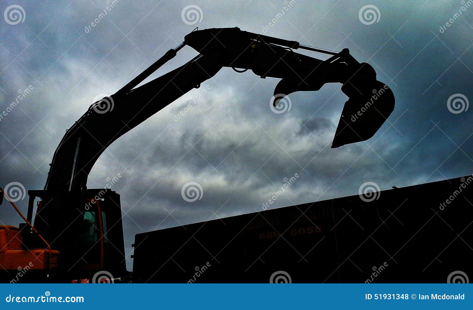 Excavator Abstract stock photo. Image of excavator, abstract - 51931348