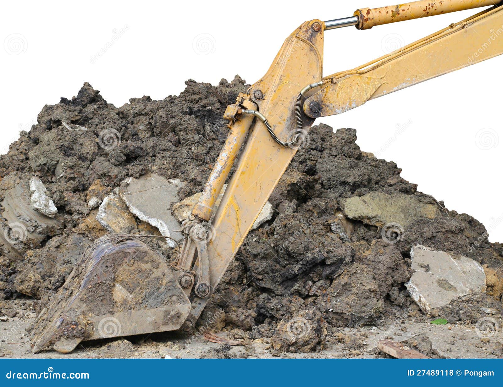 Excavator arm stock photo. Image of industry, bulldozer - 27489118