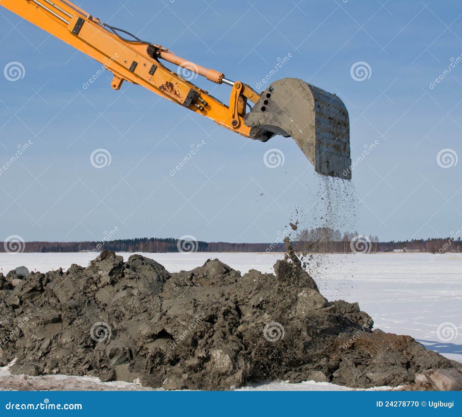 Excavator arm digging 2 stock photo. Image of daylight - 24278770