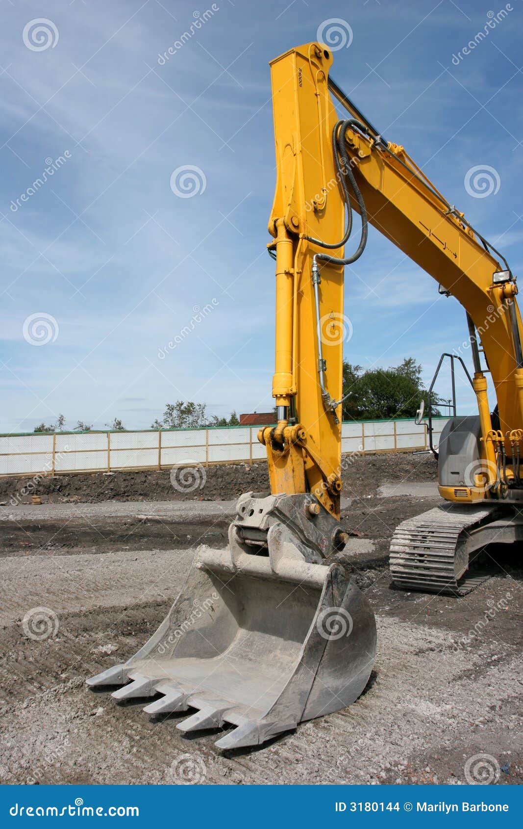 Excavator Bucket stock photo. Image of powerful, dirt - 3180144