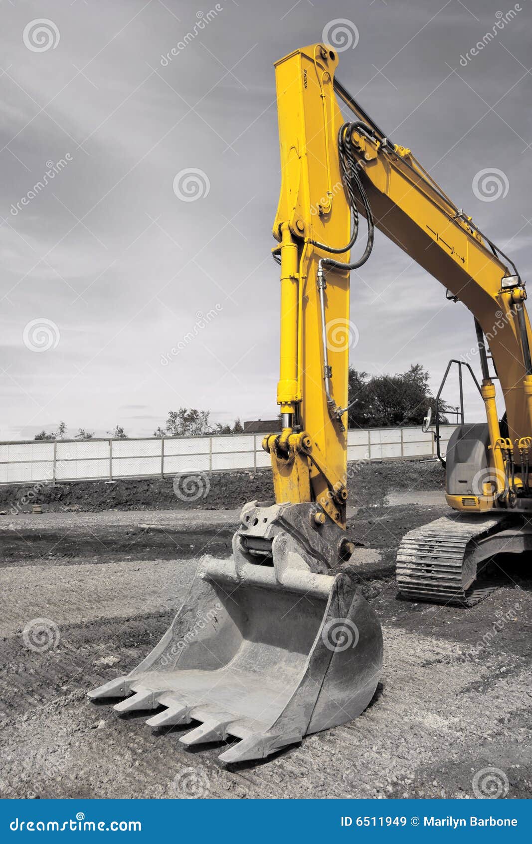 Excavator Bucket stock image. Image of environment, earthmover - 6511949