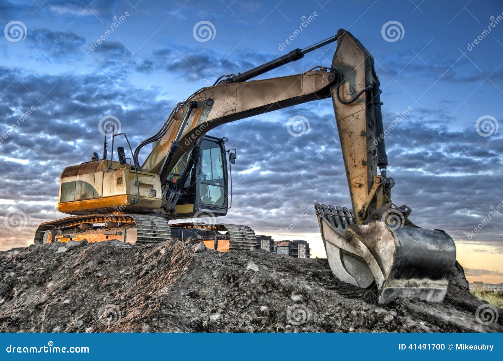Excavator stock photo. Image of construction, duty, structure - 41491700
