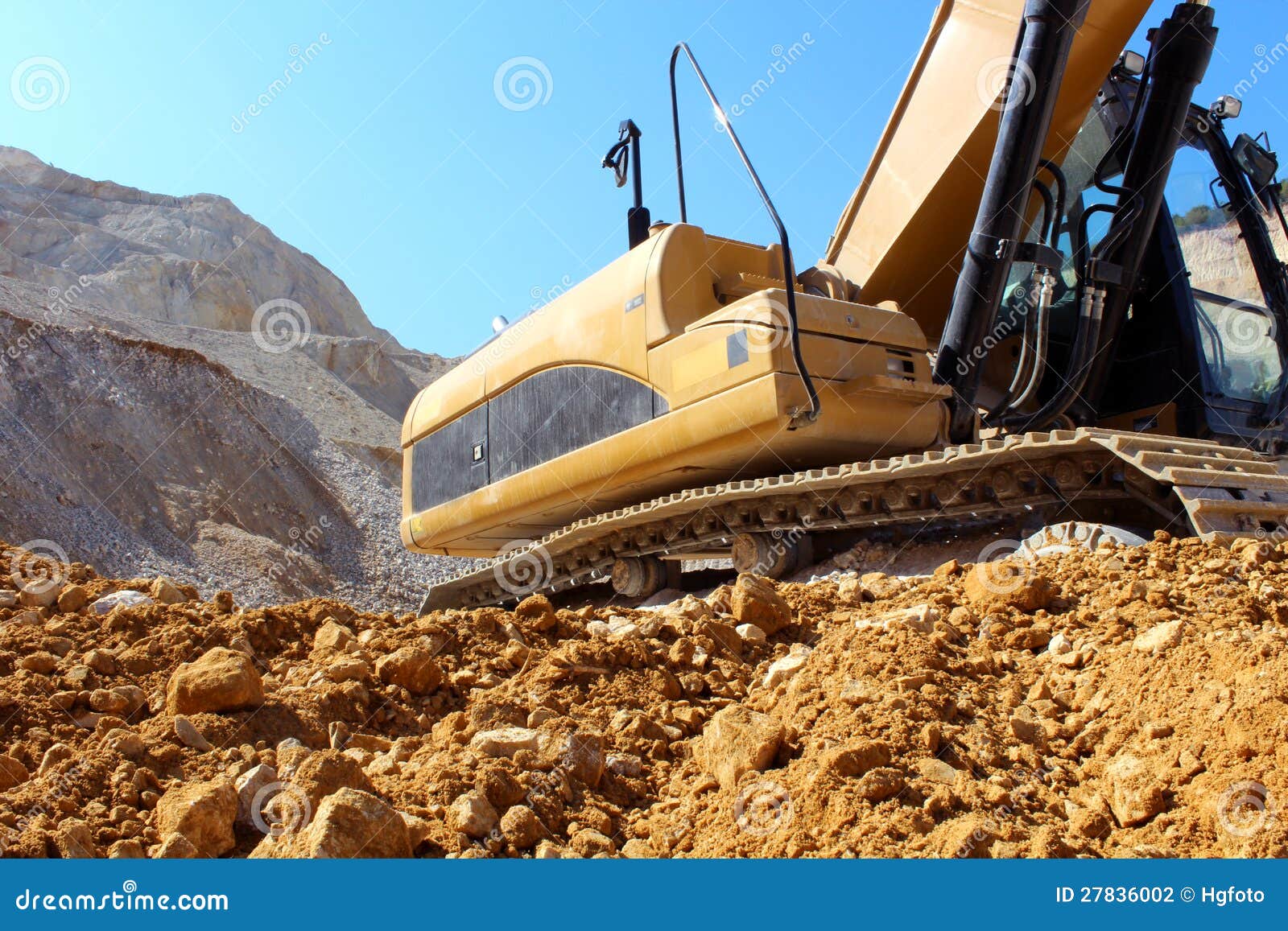 Excavator Crawler Loader Model Royalty-Free Stock Photography ...