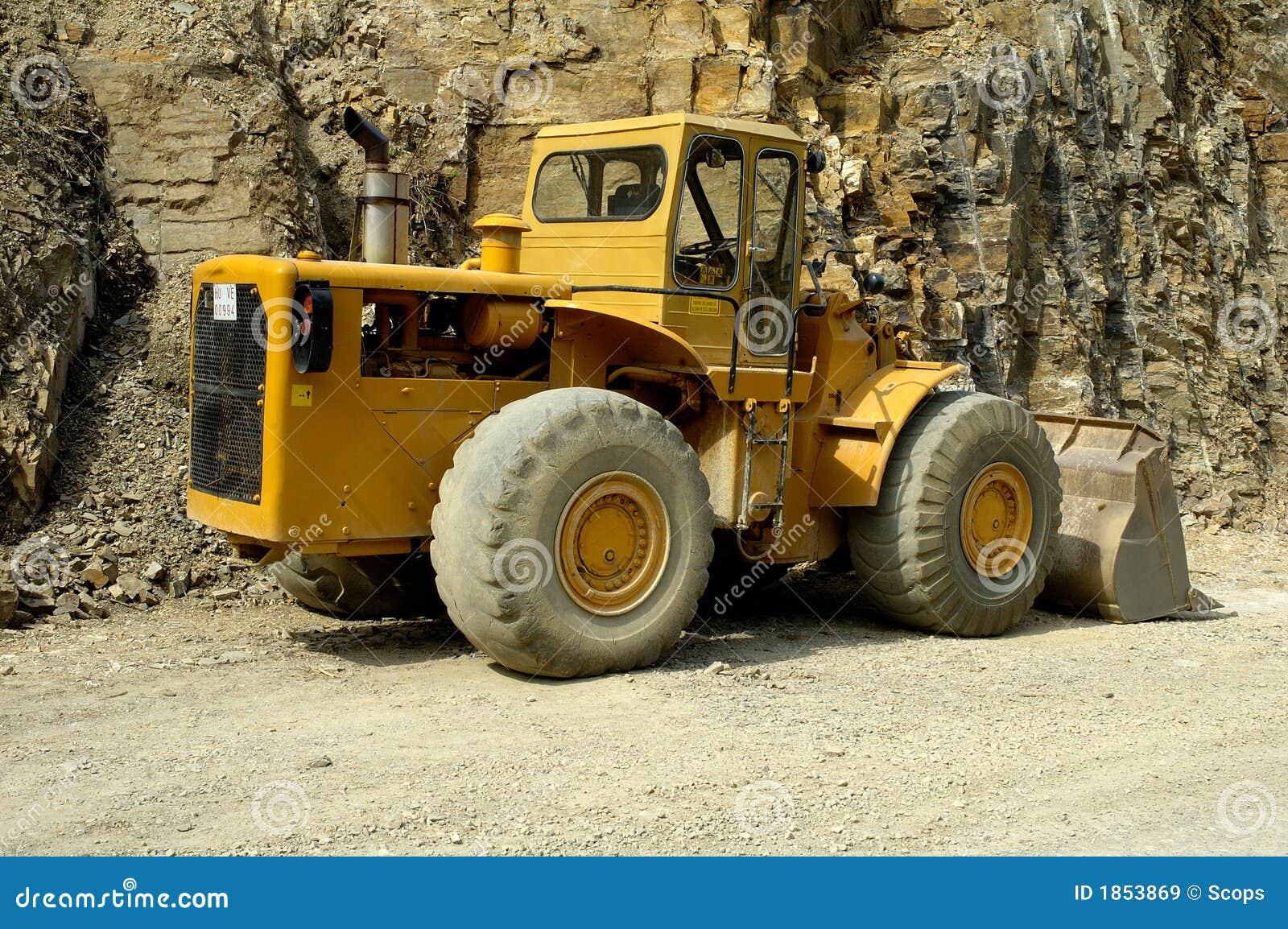 An excavator - digger stock image. Image of iron, earth - 1853869