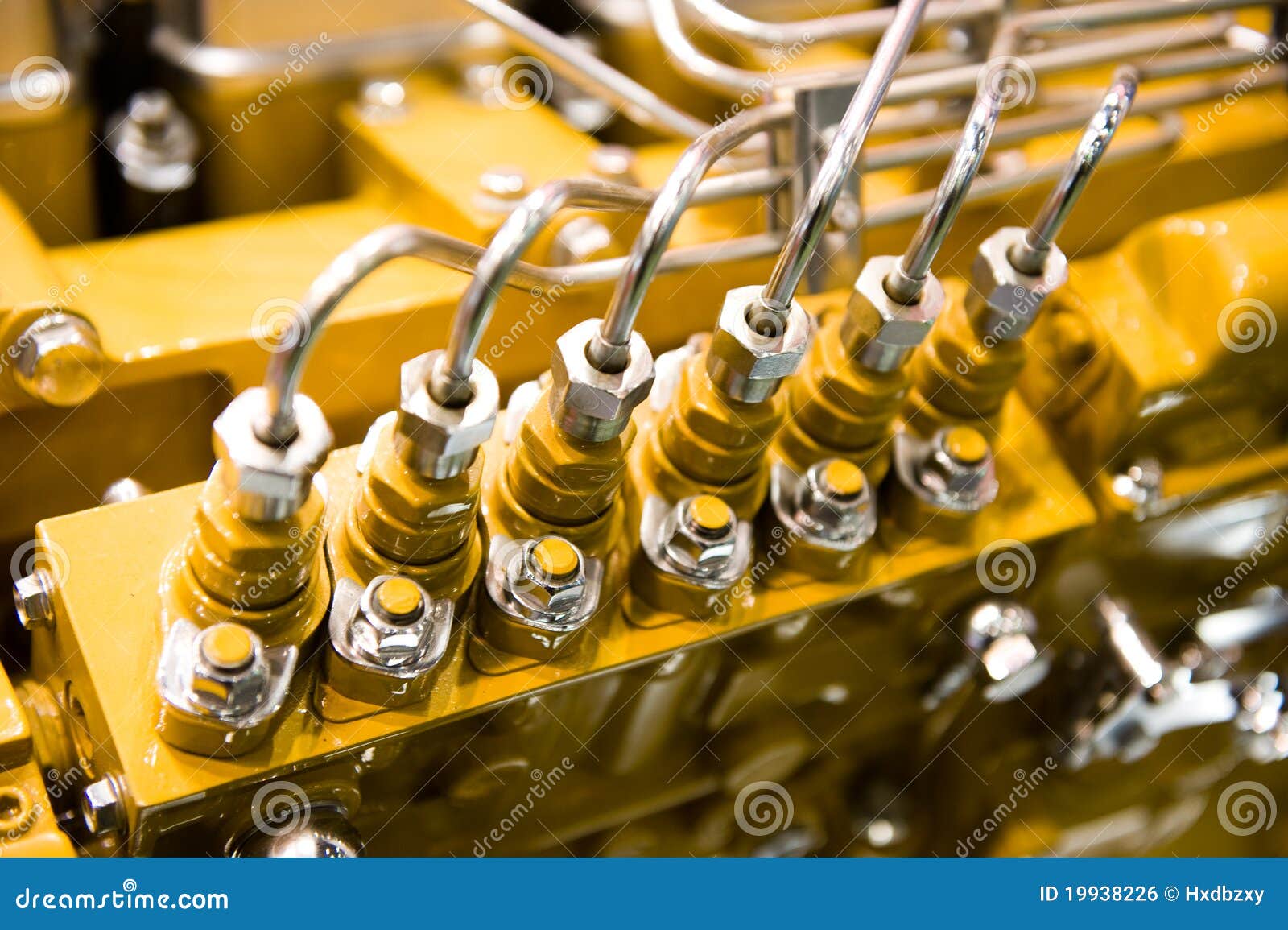 Excavator engine stock photo. Image of industrial, equipment - 19938226