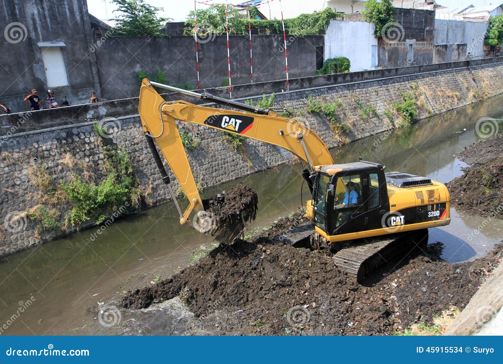 Dredging The River Stock Photography | CartoonDealer.com #35334842