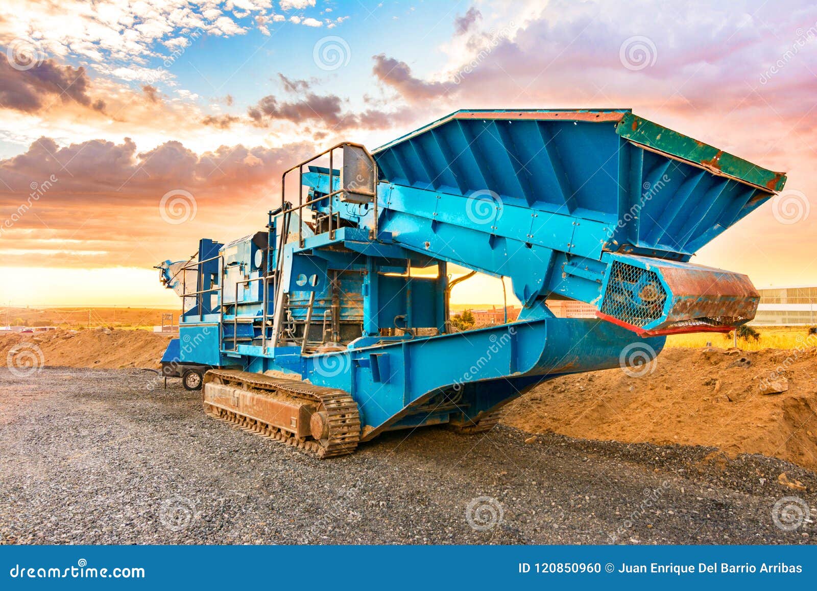 Excavator of Great Size Extracting Stone Stock Photo - Image of digger ...