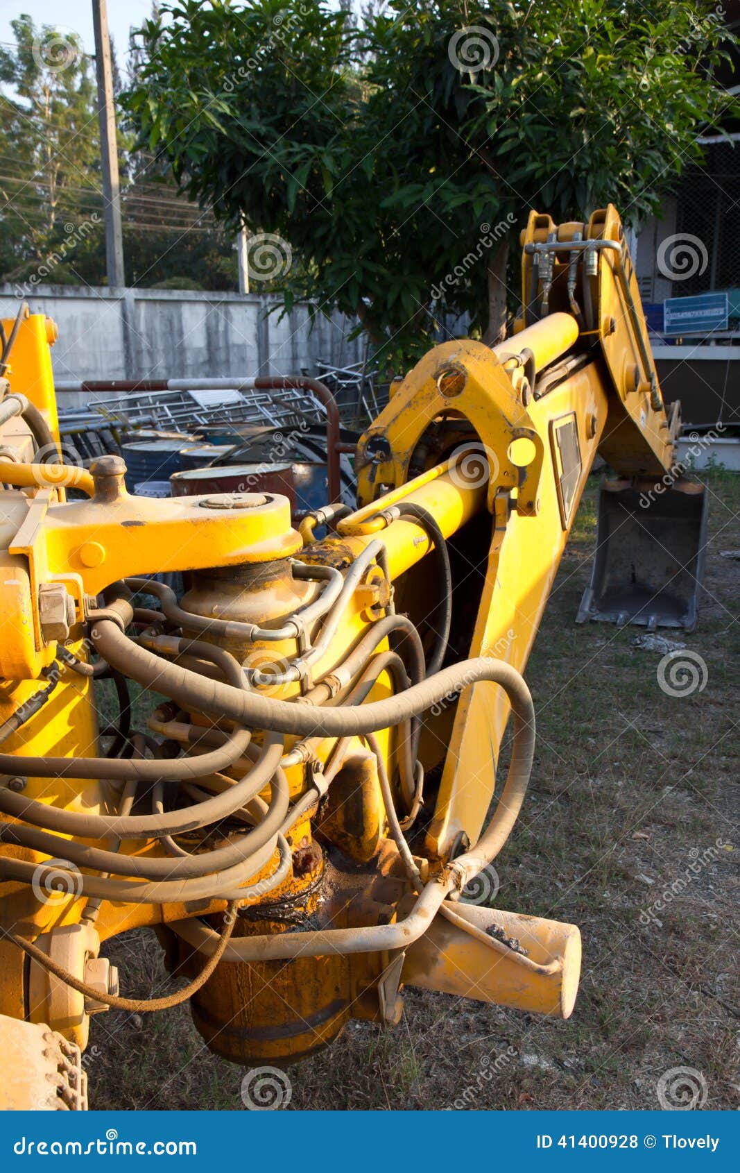 EXCAVATOR Industry Construction Stock Photo - Image of engine, heavy ...