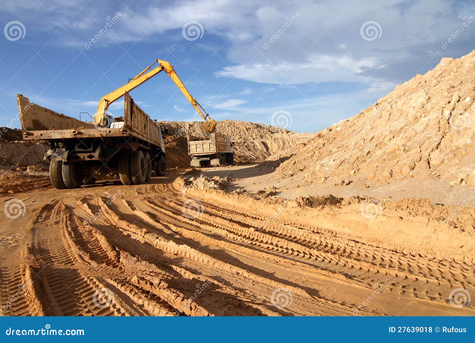 Excavator loader machine stock photo. Image of excavation - 27639018