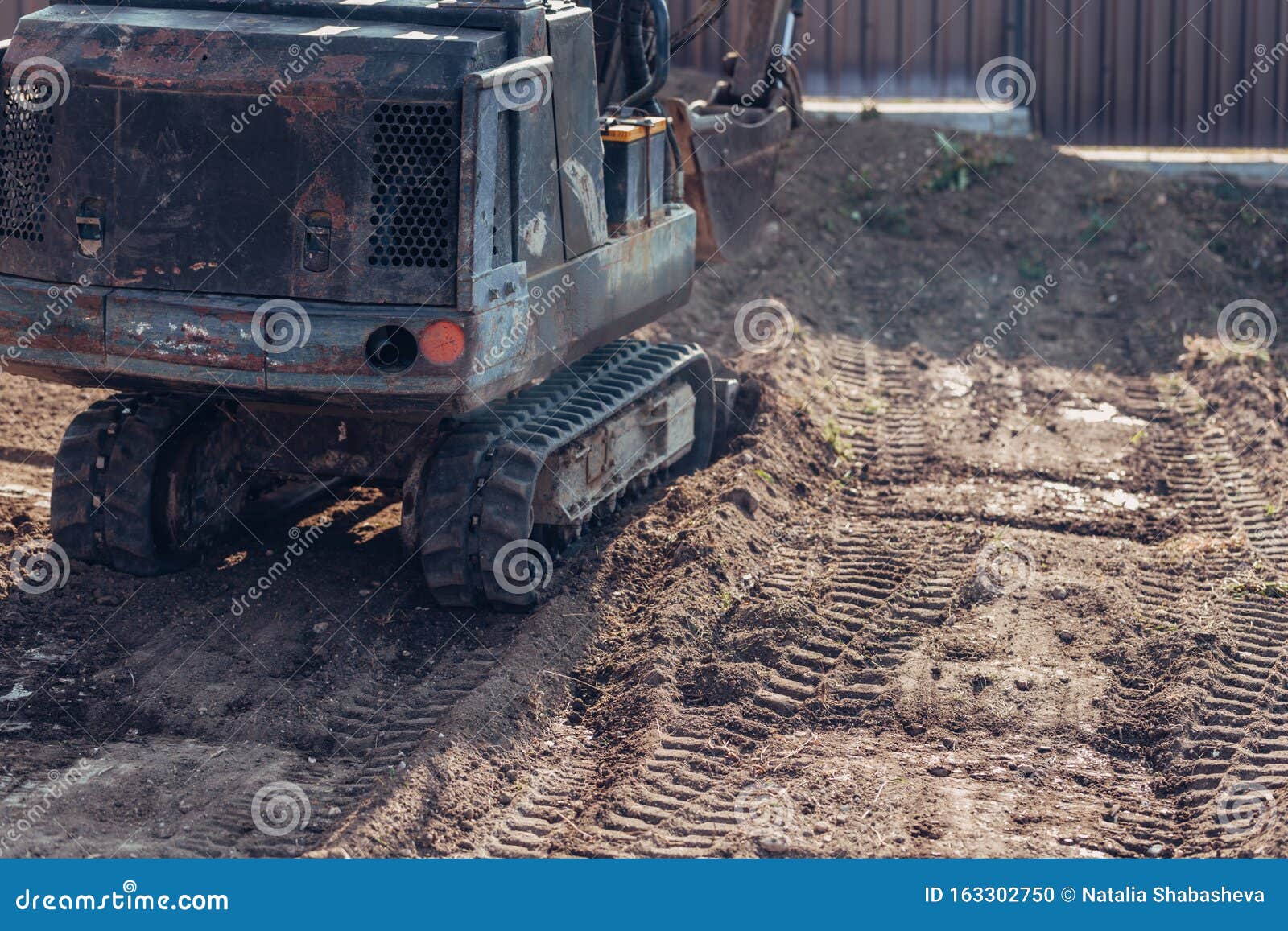 Excavator Mechanical Part for Digging. Machines and Mechanisms for ...