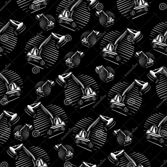 Modern Excavator Pattern Design Stock Vector - Illustration of pattern ...