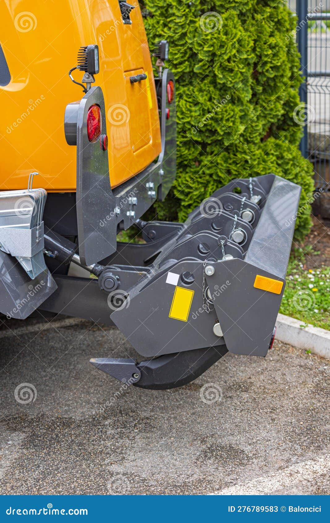 Excavator Ripper Attachment Stock Image - Image of excavator, transport ...