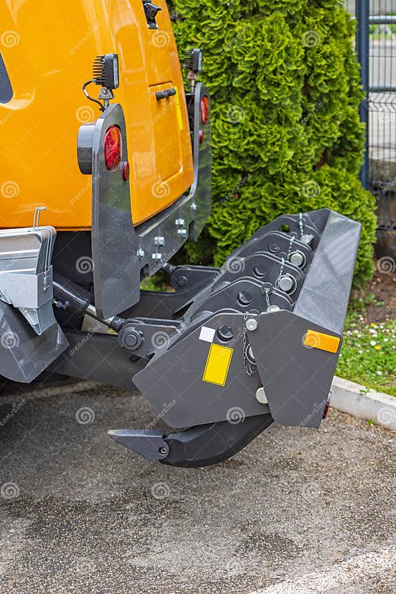Excavator Ripper Attachment Stock Image - Image of excavator, transport ...