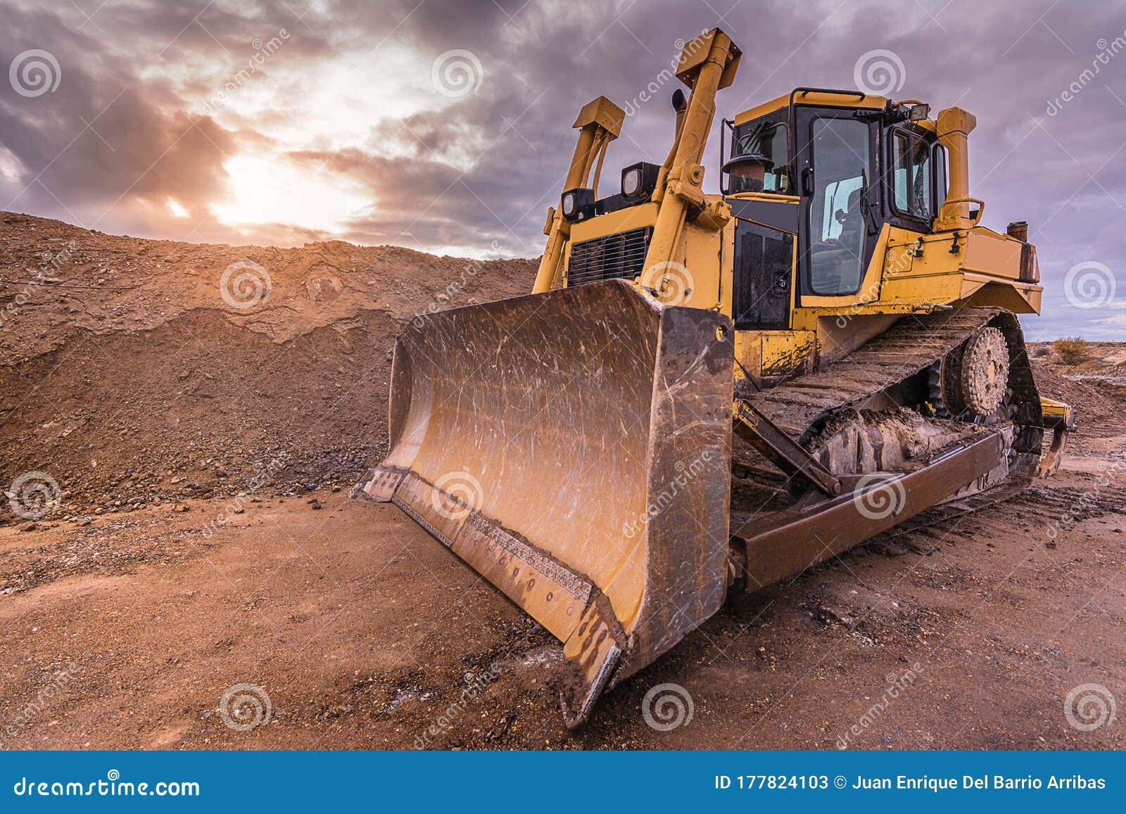 Excavator on the Road Construction Works. Machinery Needed for ...
