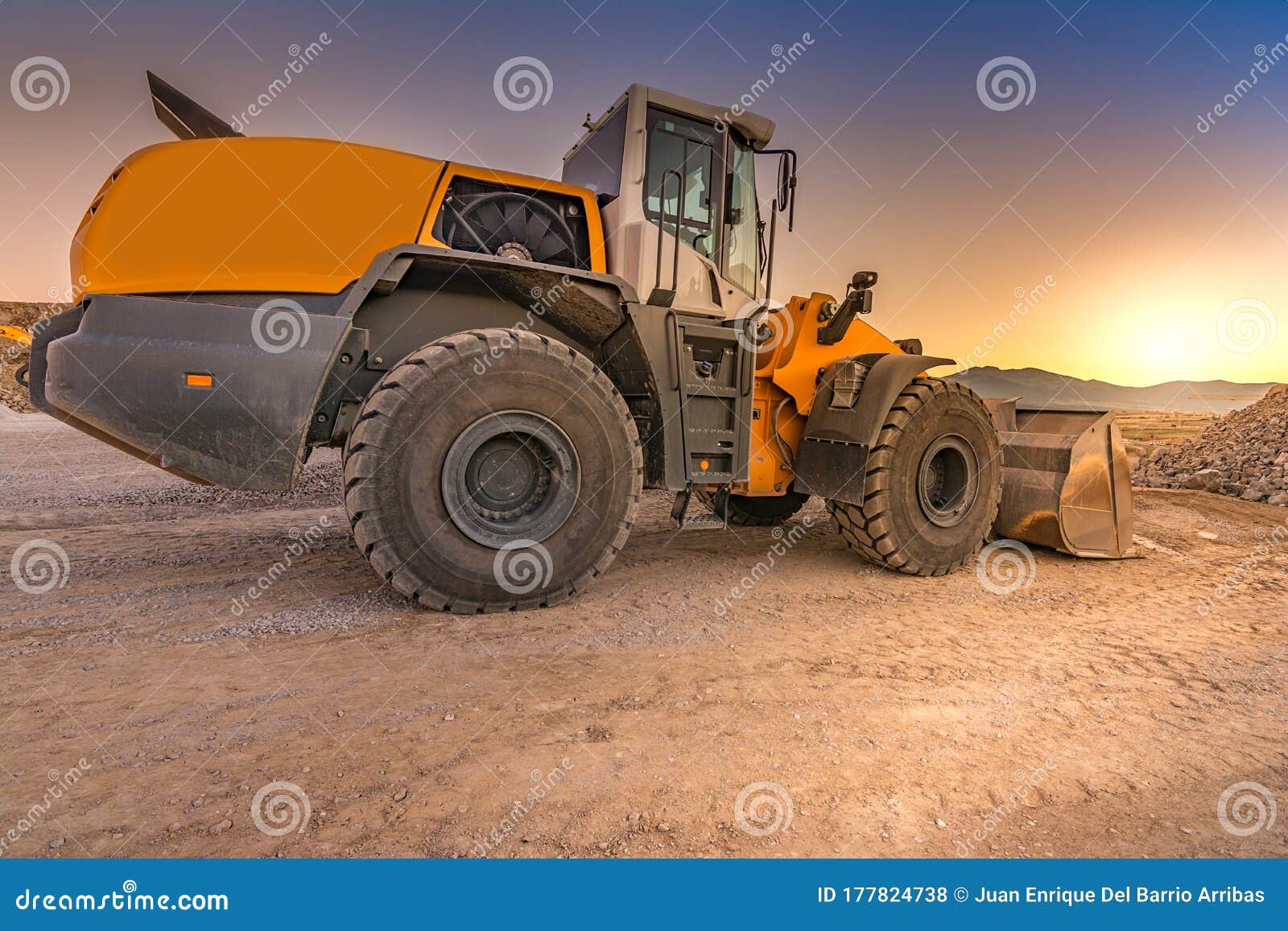 Excavator on the Road Construction Works. Machinery Needed for ...