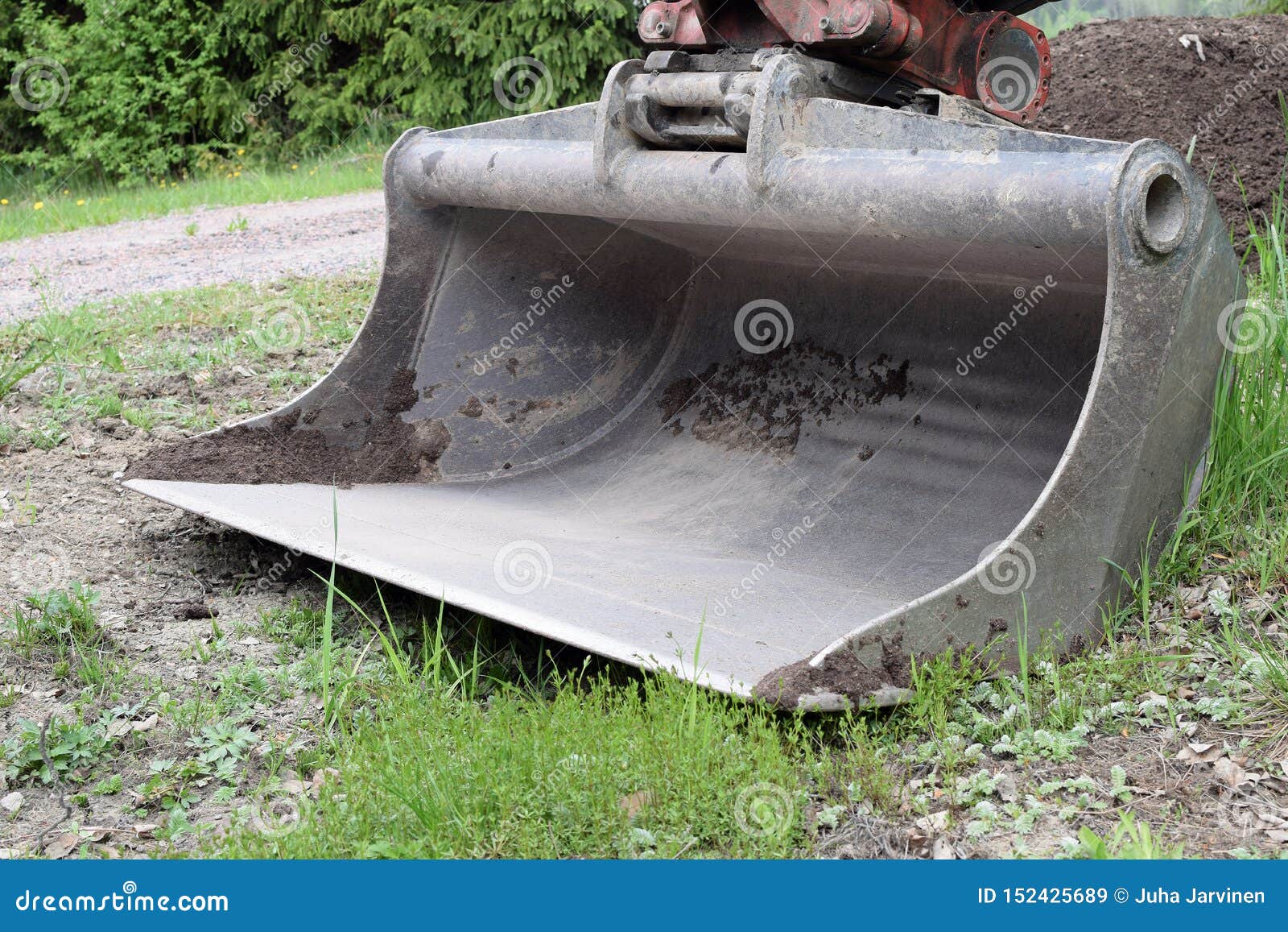 Excavator shovel stock image. Image of shovel, bulldozer - 152425689