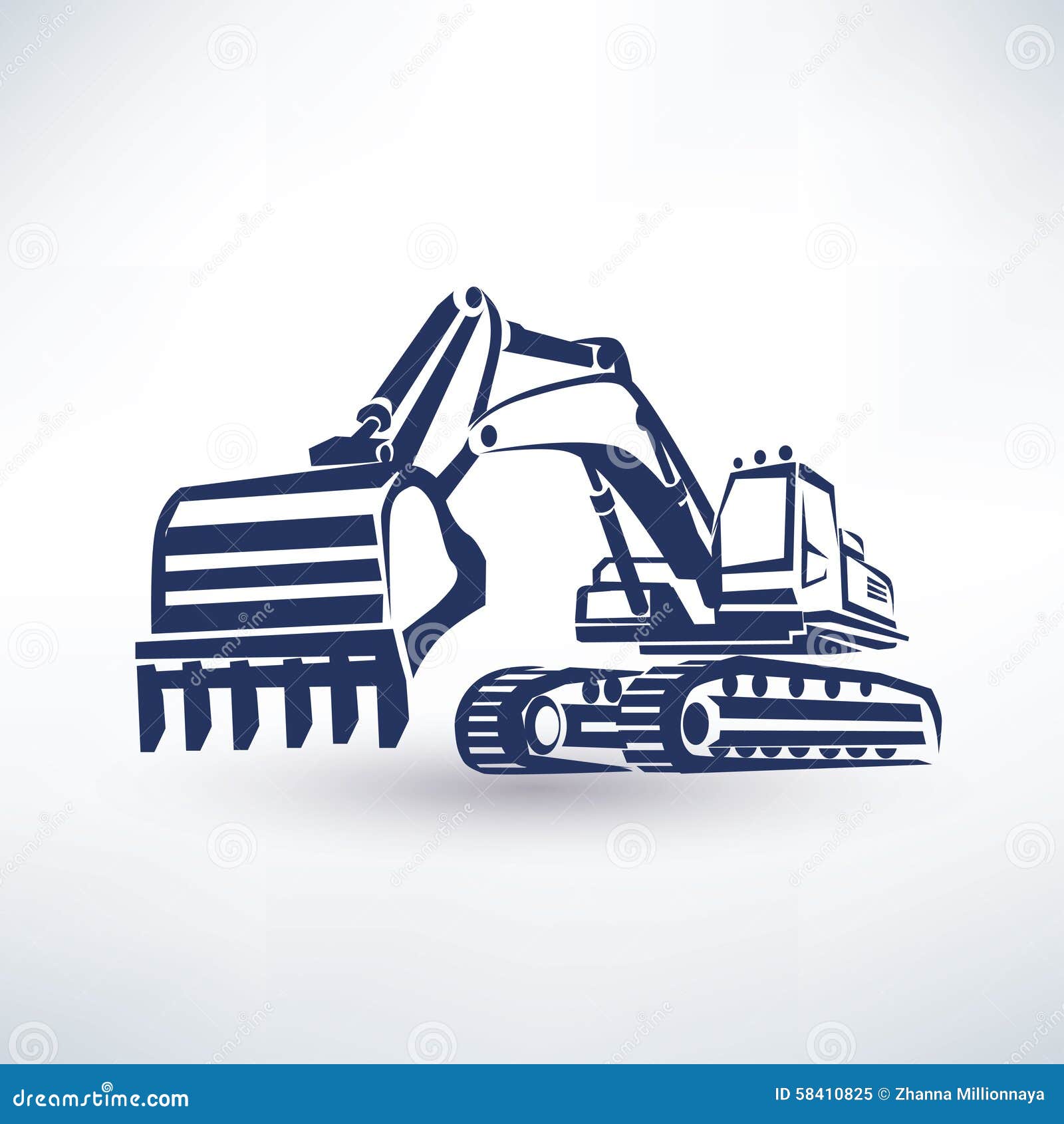 Excavator Cartoons, Illustrations & Vector Stock Images - 41248 ...