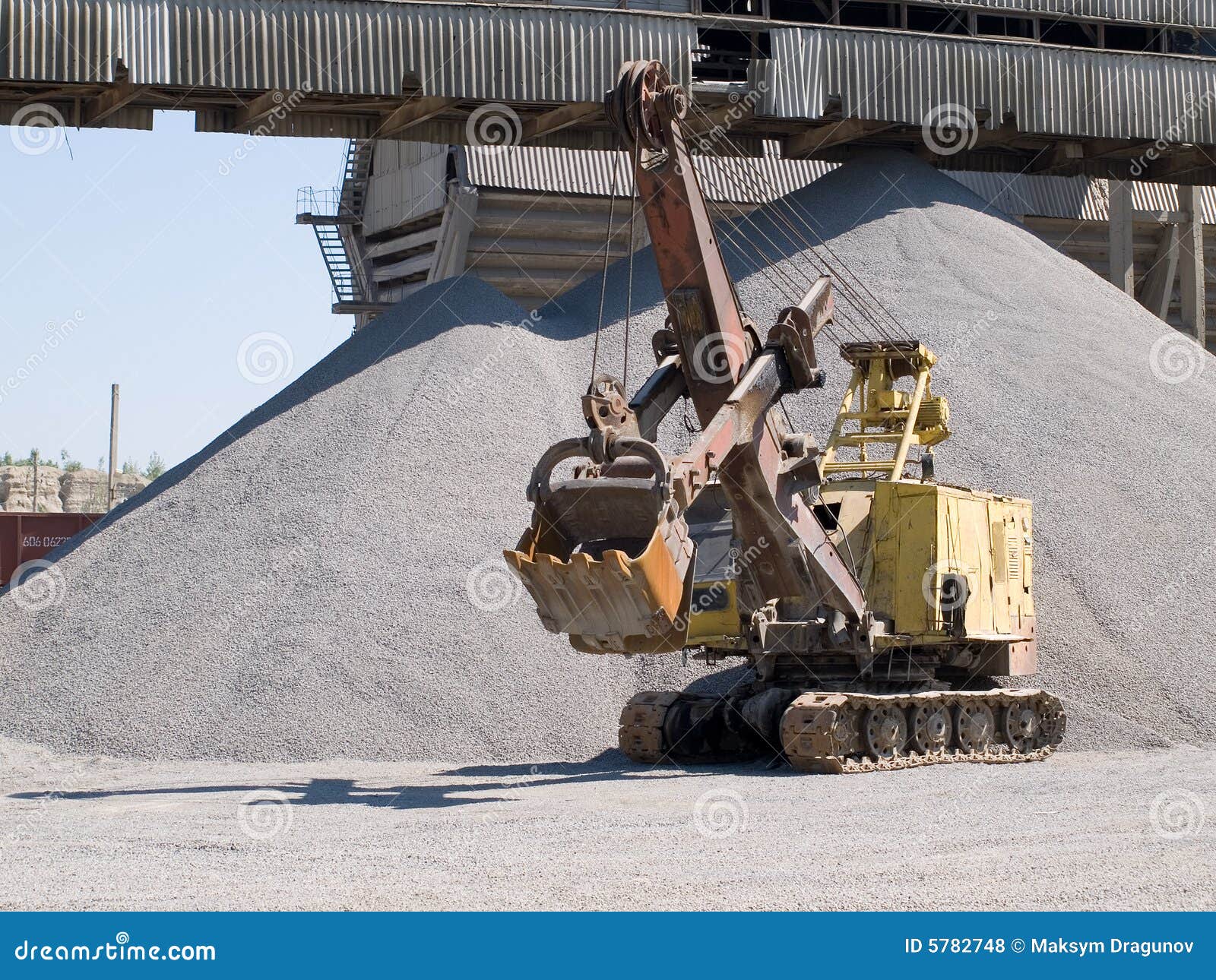 Excavators stock photo. Image of labor, equipment, loader - 5782748