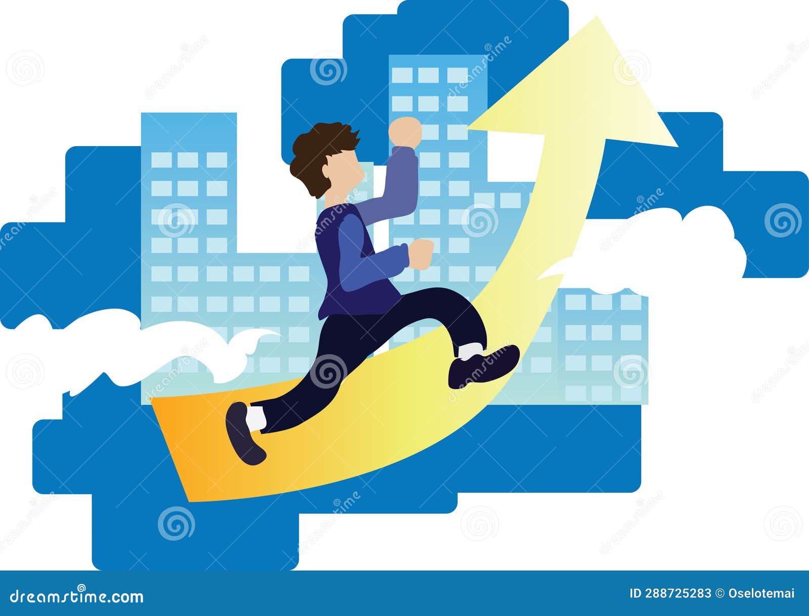 Improving Employee Motivation Yellow Onboarding Template Vector ... Improving Employee Motivation Yellow Onboarding Template Vector ...