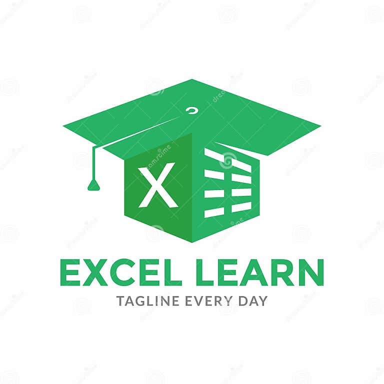 Excel Academy Logo Design Vector Stock Illustration - Illustration of ...