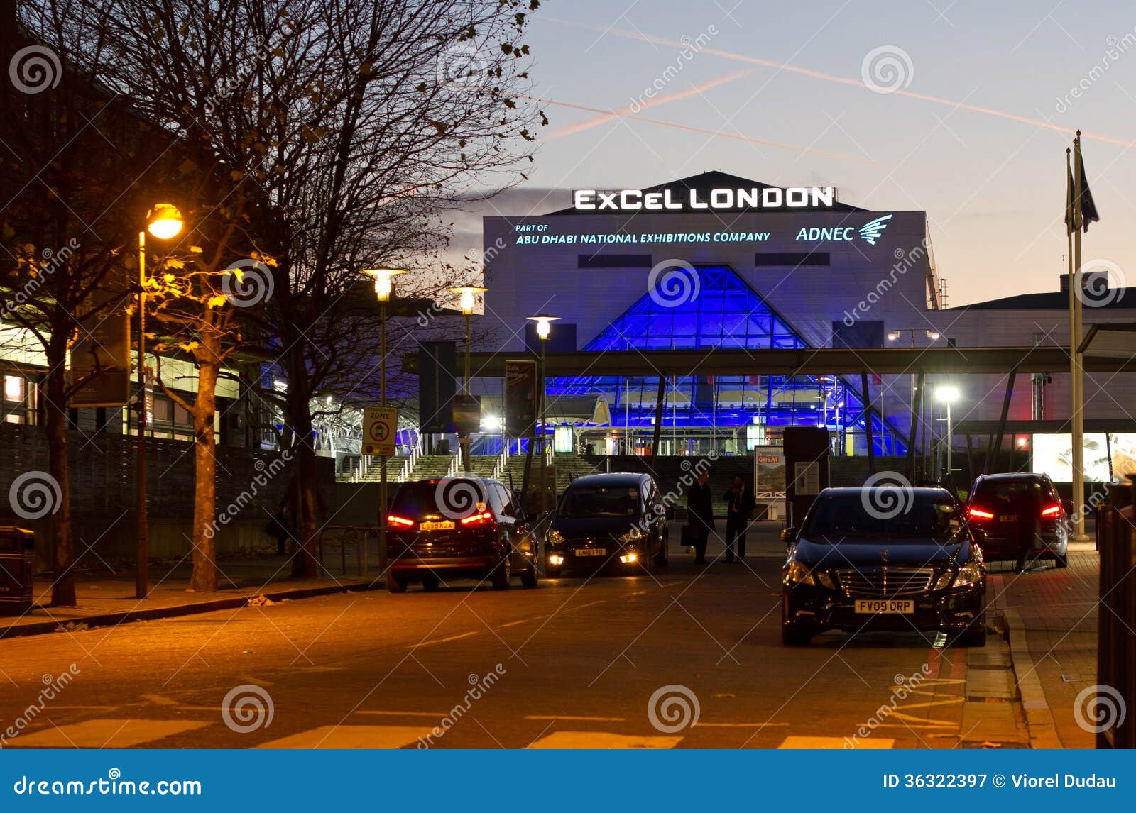 Excel London Building Docklands Editorial Photo | CartoonDealer.com ...