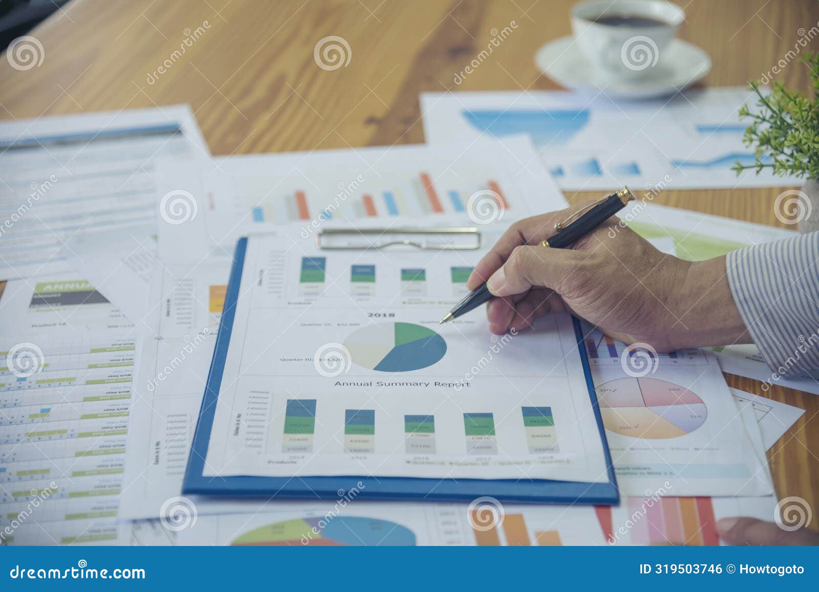 Excel Stat Spreadsheet Business Analytics Graph Statistic With Graph And Table Data Number In