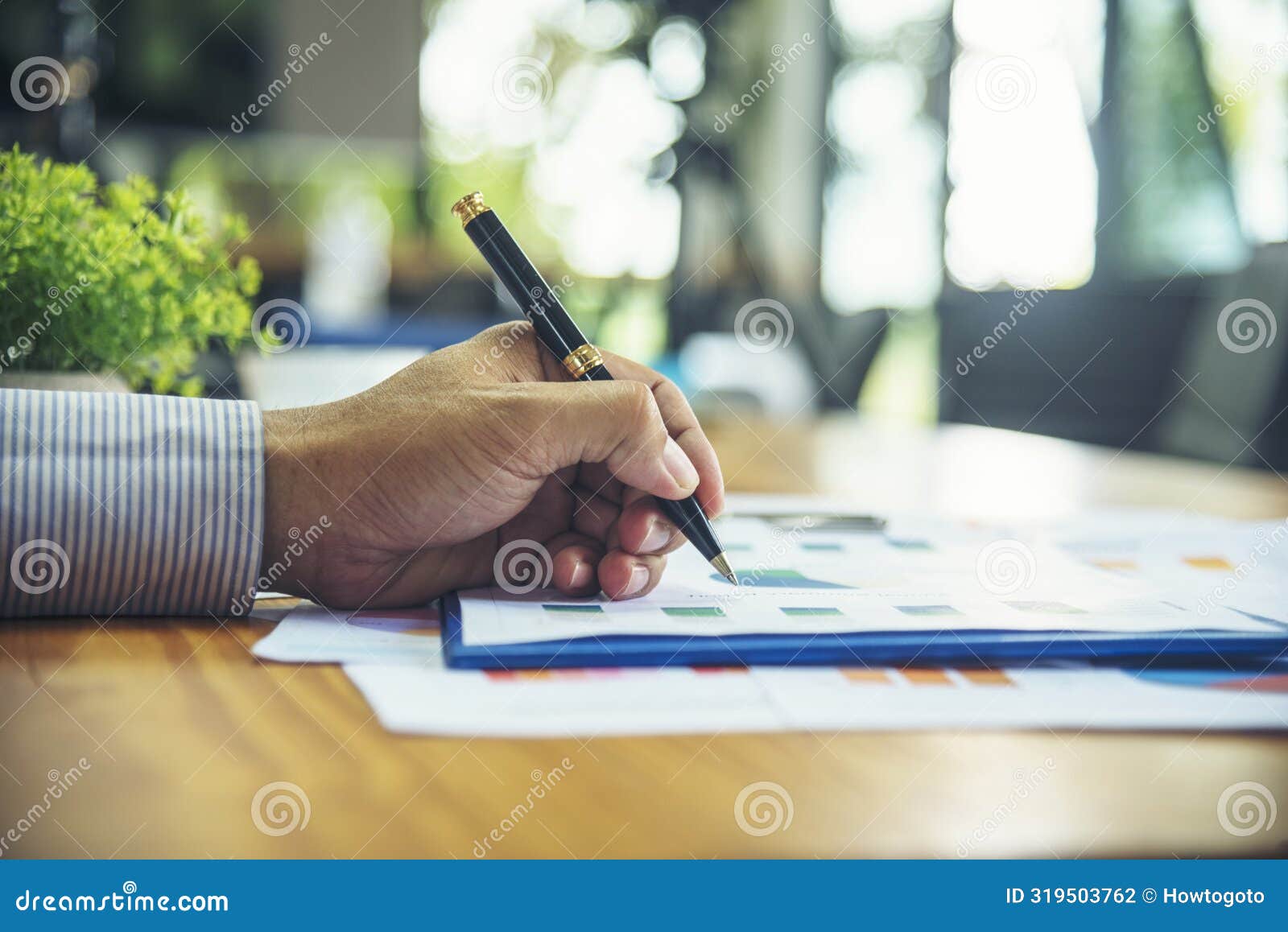 Excel Stat Spreadsheet Business Analytics Graph Statistic With Graph And Table Data Number In
