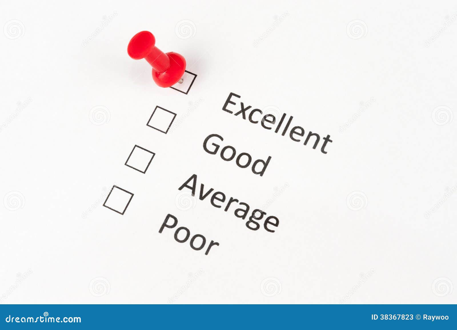Excelente, Bueno, Medio O Pobres Imagen de archivo - Imagen de ...
