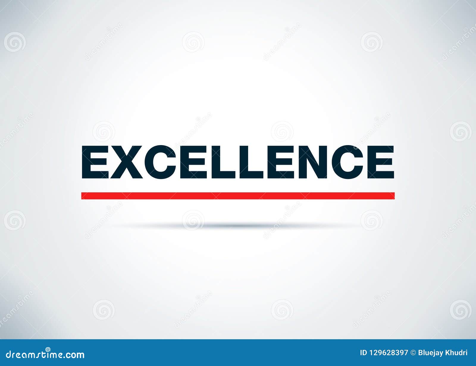 Excellence Abstract Flat Background Design Illustration Stock ...