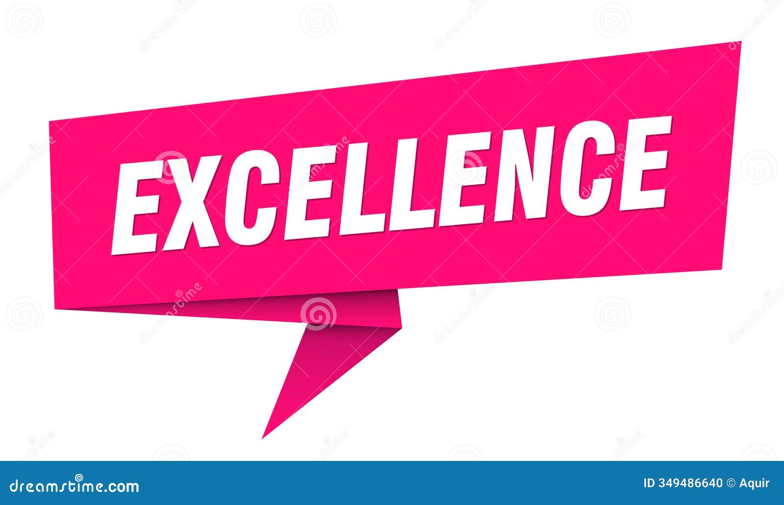 Excellence Banner. Excellence Speech Bubble, Label, Sticker, Sign ...