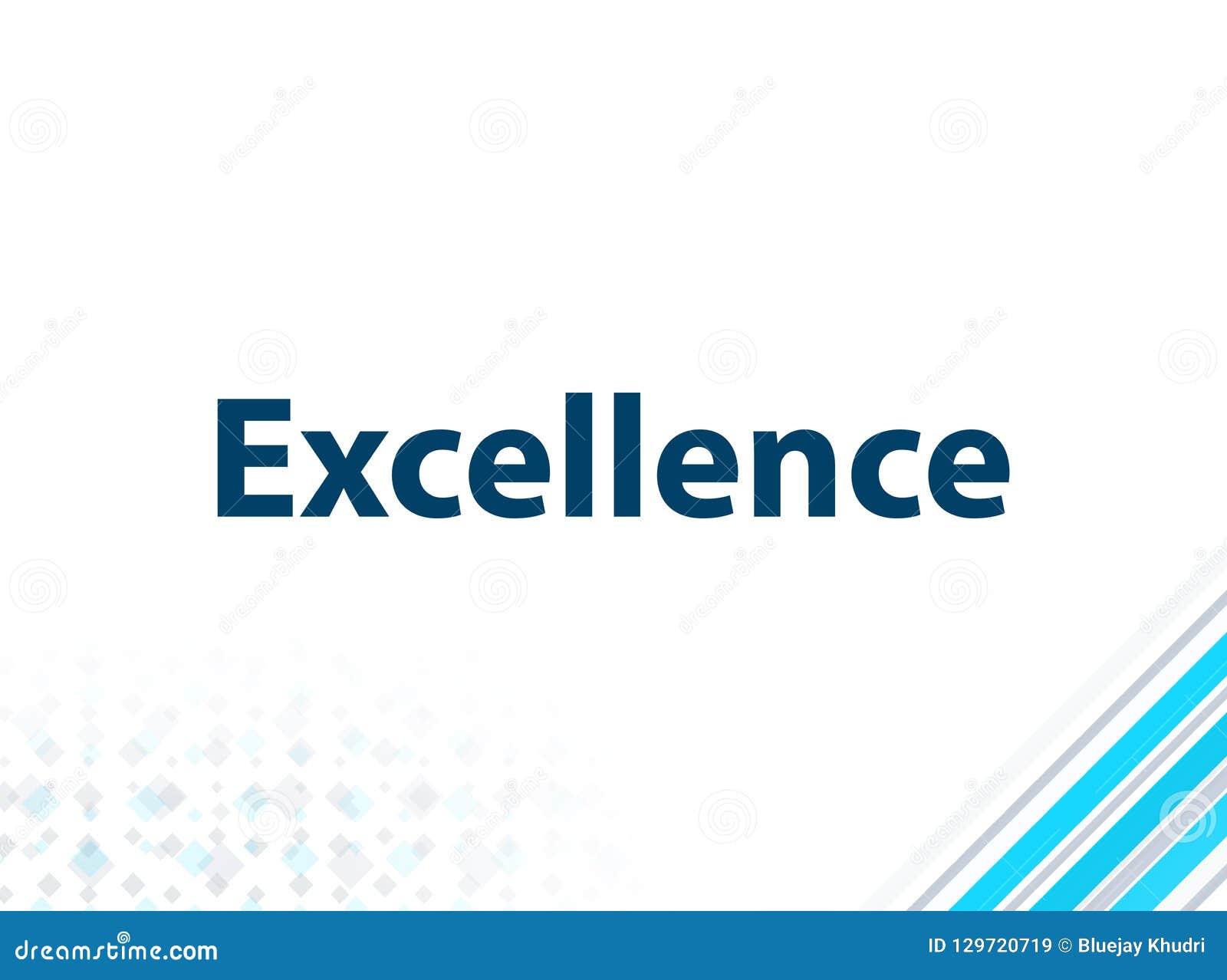 Excellence Modern Flat Design Blue Abstract Background Stock ...