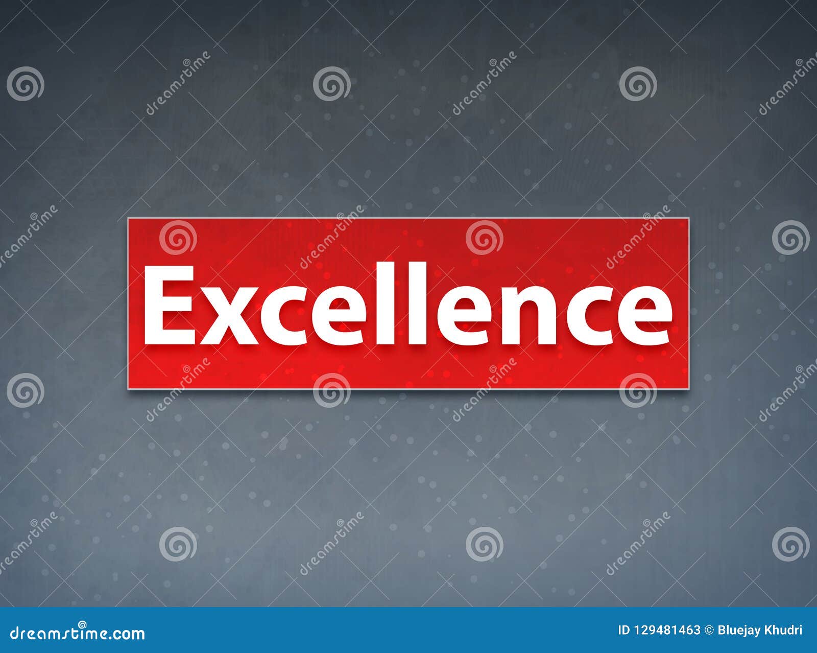 Excellence Red Banner Abstract Background Stock Illustration ...