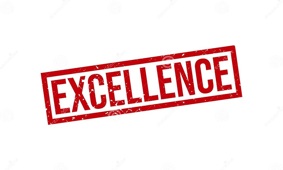 Excellence Rubber Stamp Seal Vector Stock Vector - Illustration of ...