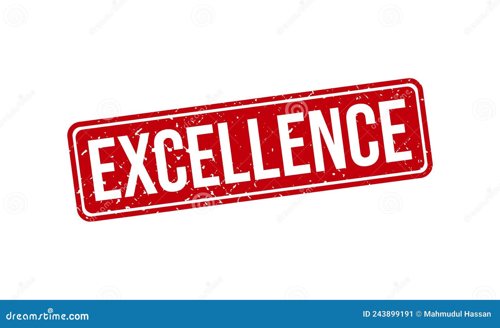 Excellence Rubber Stamp Seal Vector Stock Vector - Illustration of seal ...