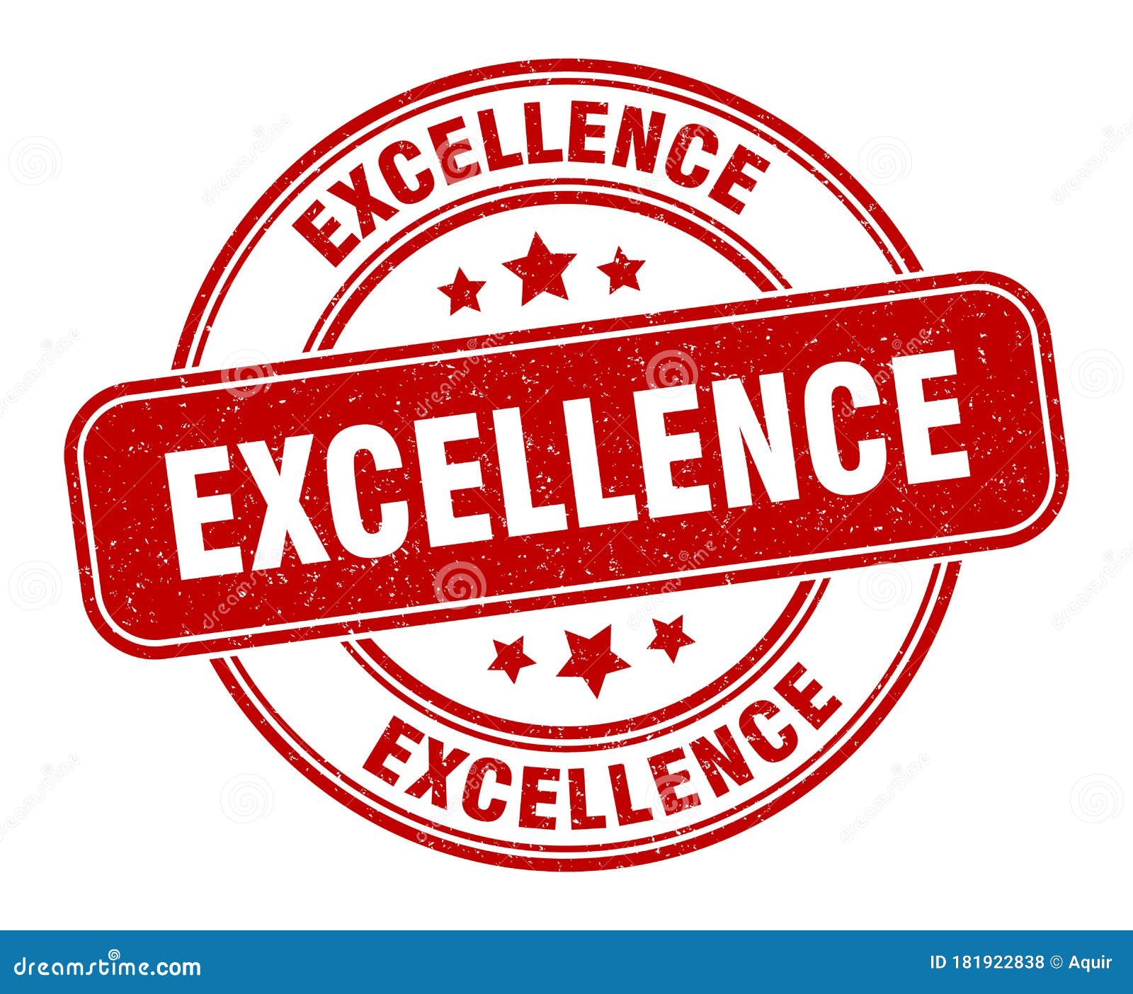Excellence Stamp. Excellence Round Grunge Sign Stock Vector ...
