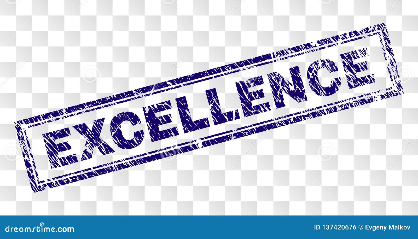 Grunge EXCELLENCE Rectangle Stamp Stock Vector - Illustration of grainy ...