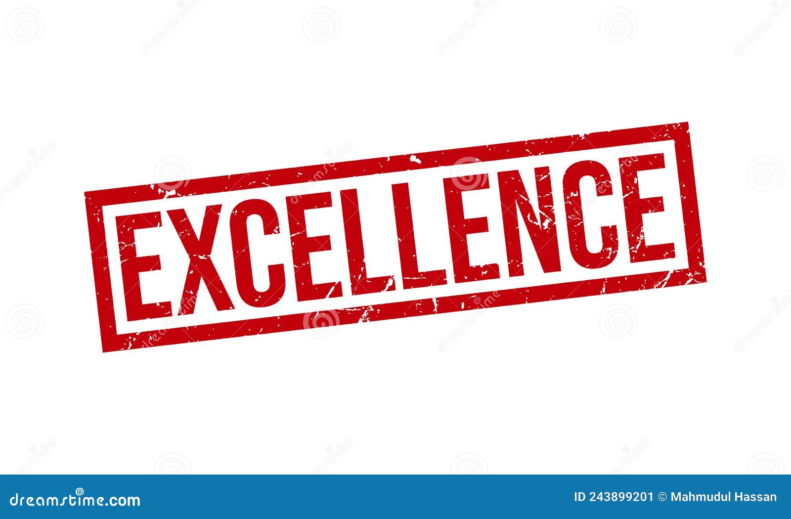 Excellence Stamp Seal Vector Illustration Stock Illustration ...