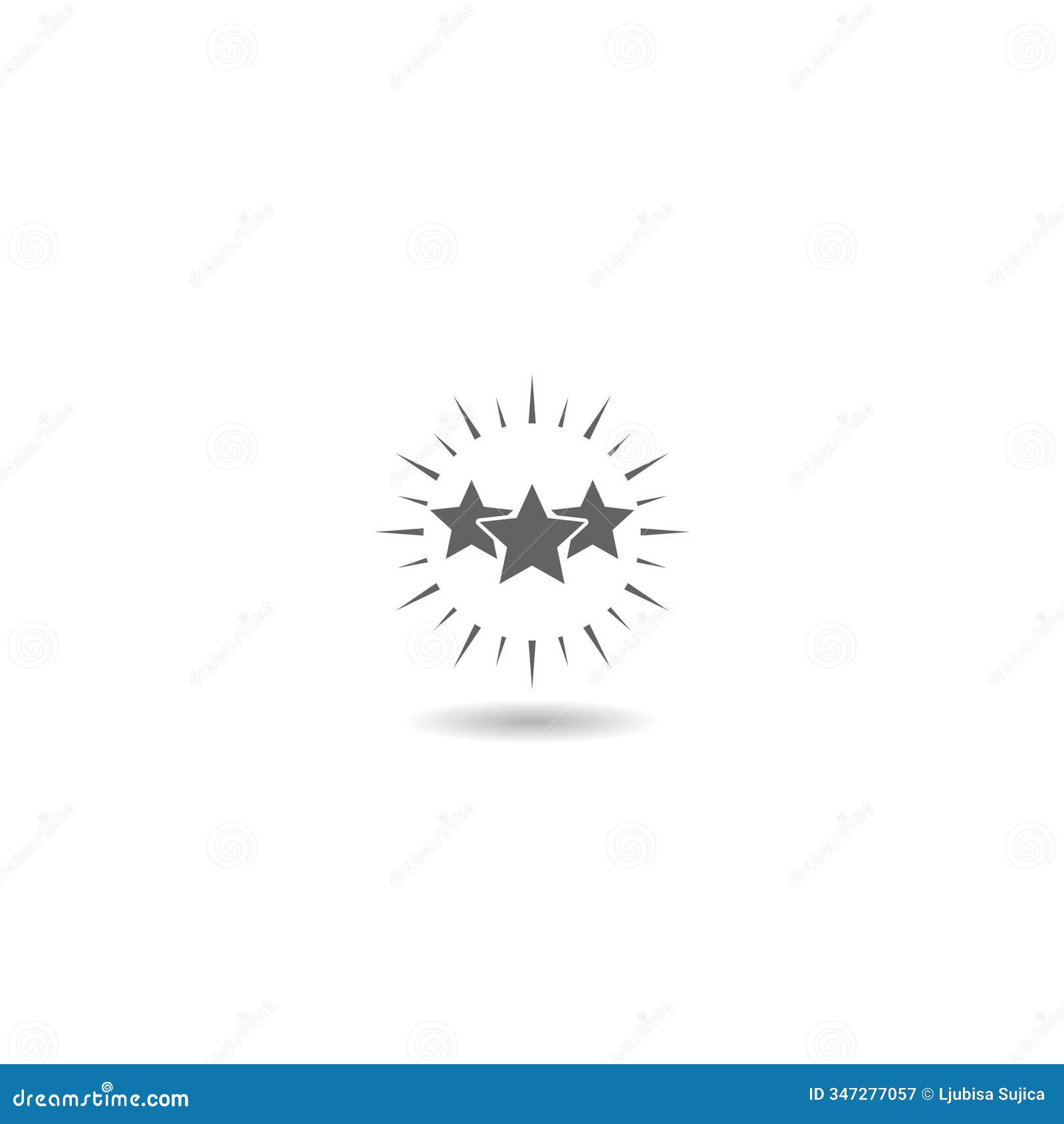 Excellence Star Icon Color Outline Vector | CartoonDealer.com #232830539