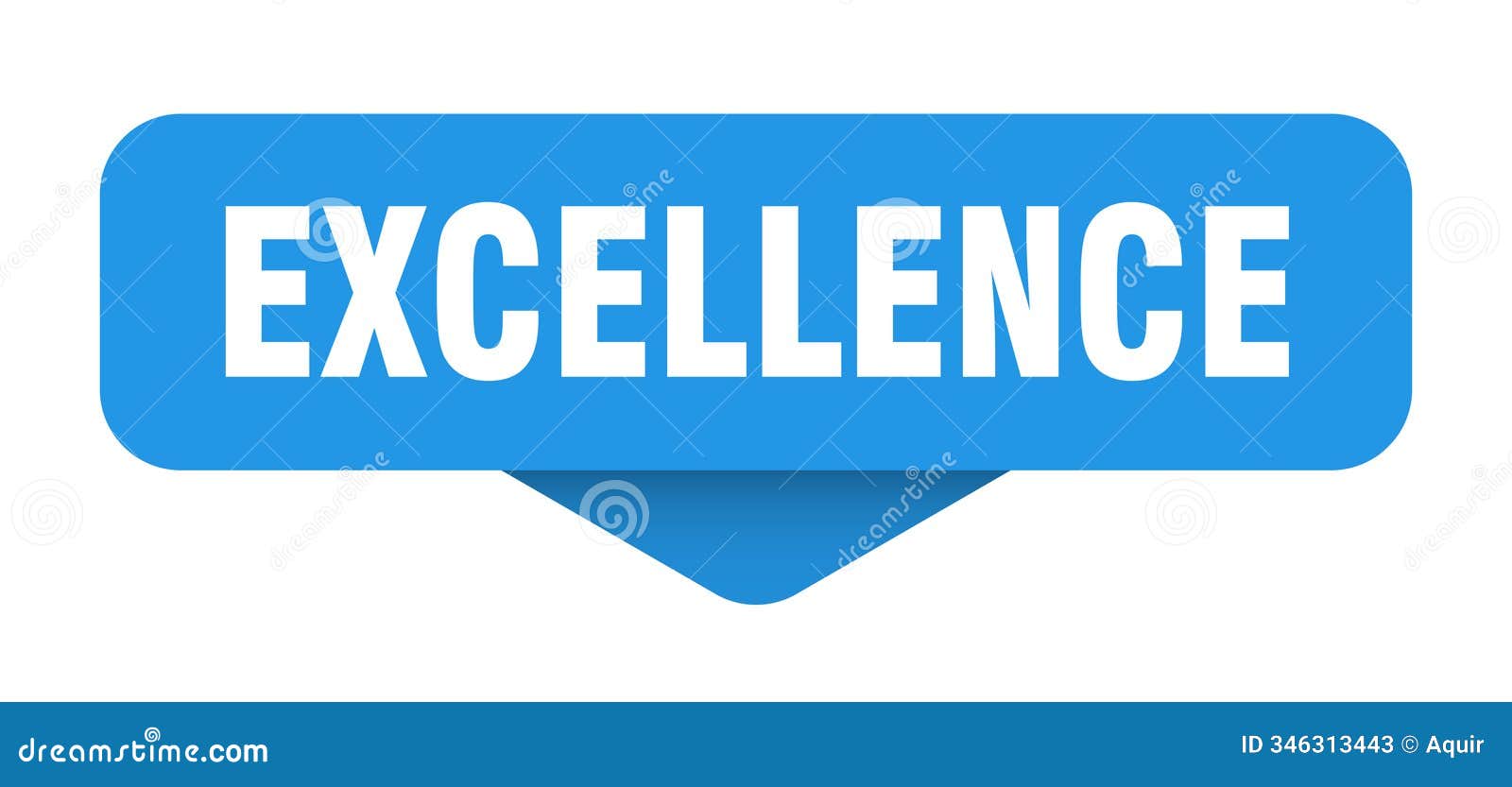 Excellence Sticker. Excellence Sign on Transparent Background Stock ...