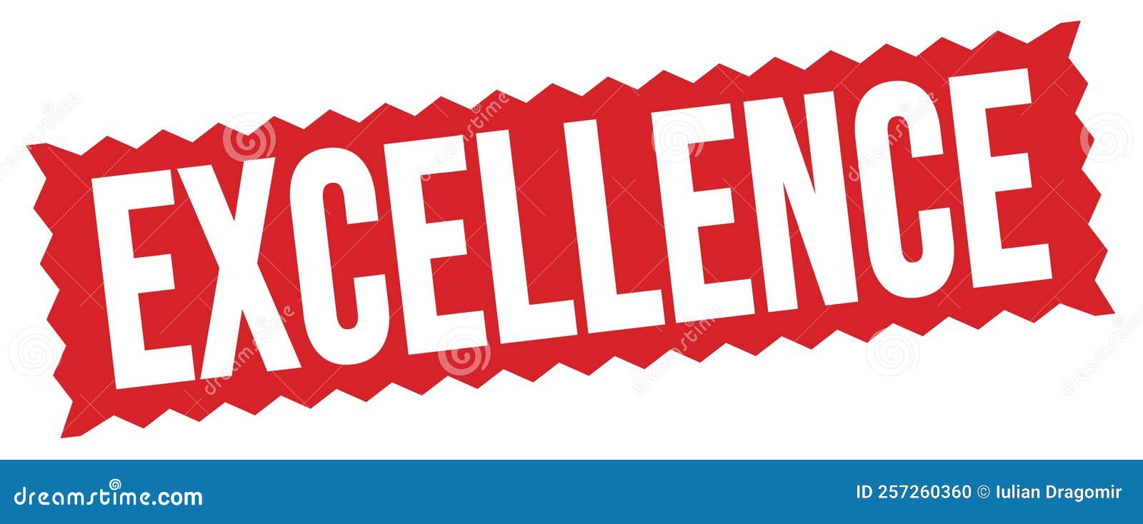 EXCELLENCE Text Written on Red Stamp Sign Stock Illustration ...
