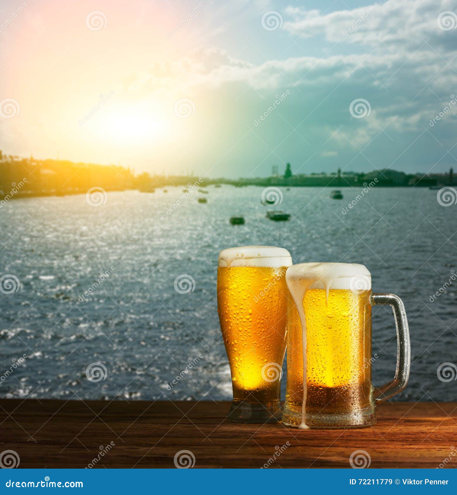 Excellent beer stock image. Image of alcoholic, yellow - 72211779