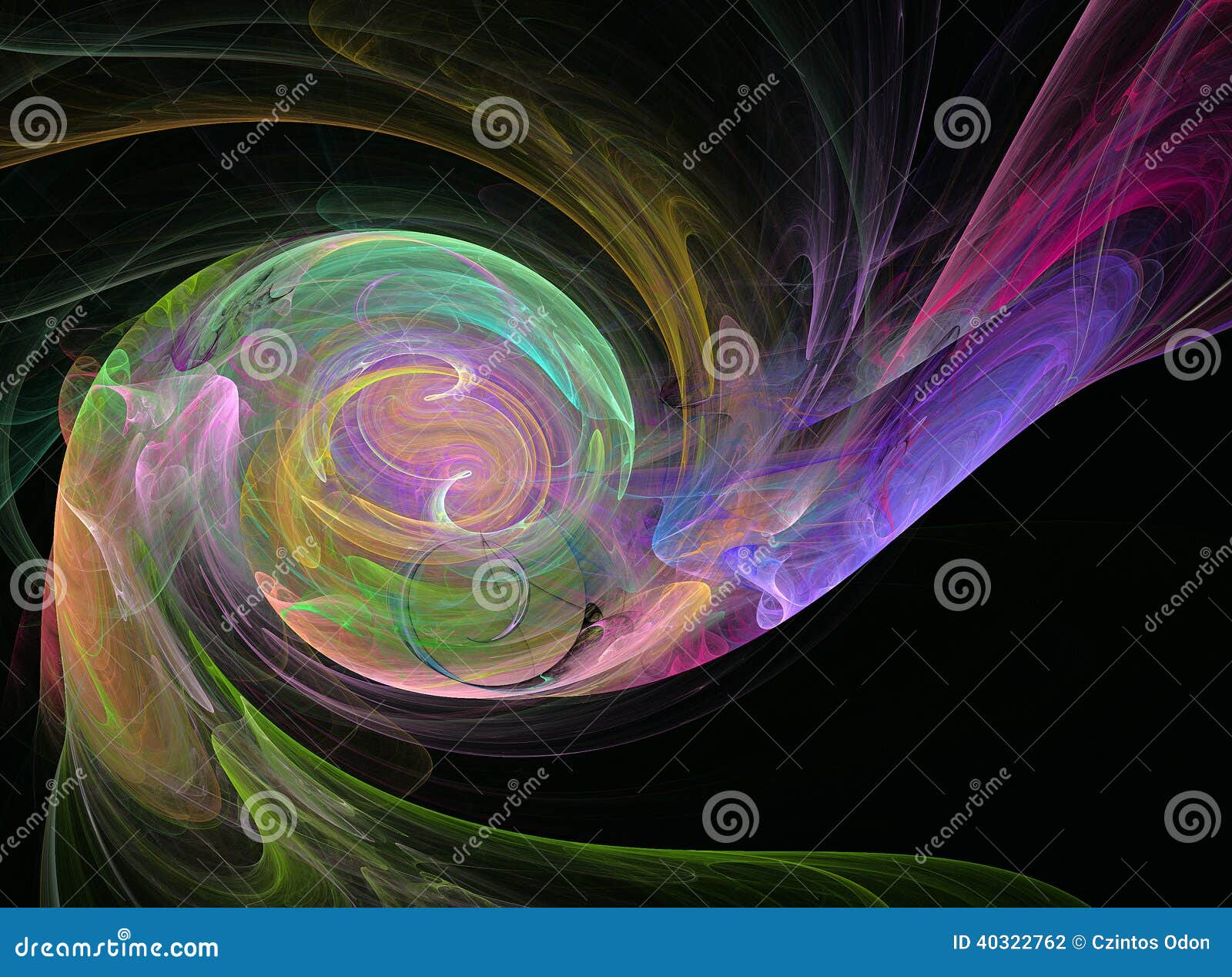 Excellent Colorful Abstract Figures Stock Illustration - Illustration ...