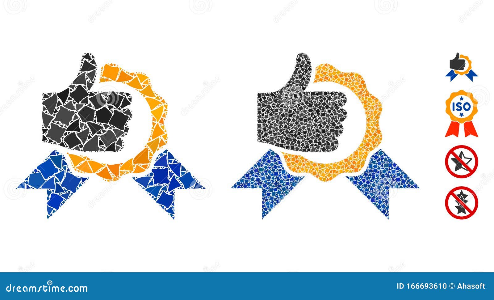 Excellent Composition Icon of Trembly Parts Stock Vector - Illustration ...