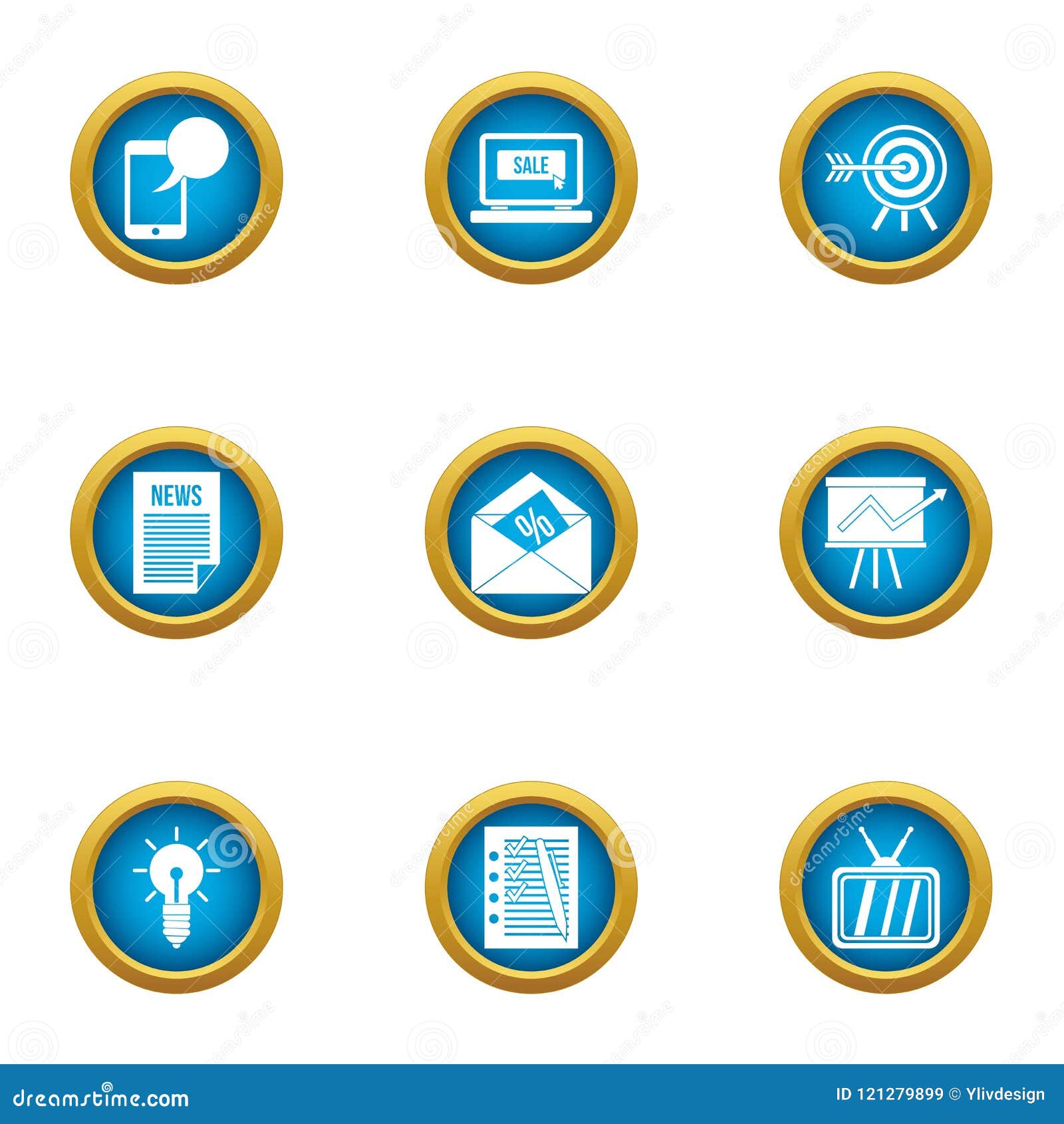 Excellent Idea Icons Set, Flat Style Stock Vector - Illustration of ... Excellent Idea Icons Set, Flat Style Stock Vector - Illustration of ...