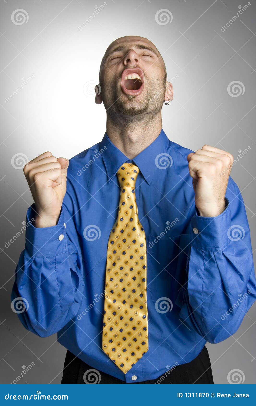 Excellent job! stock photo. Image of bald, congratulation - 1311870