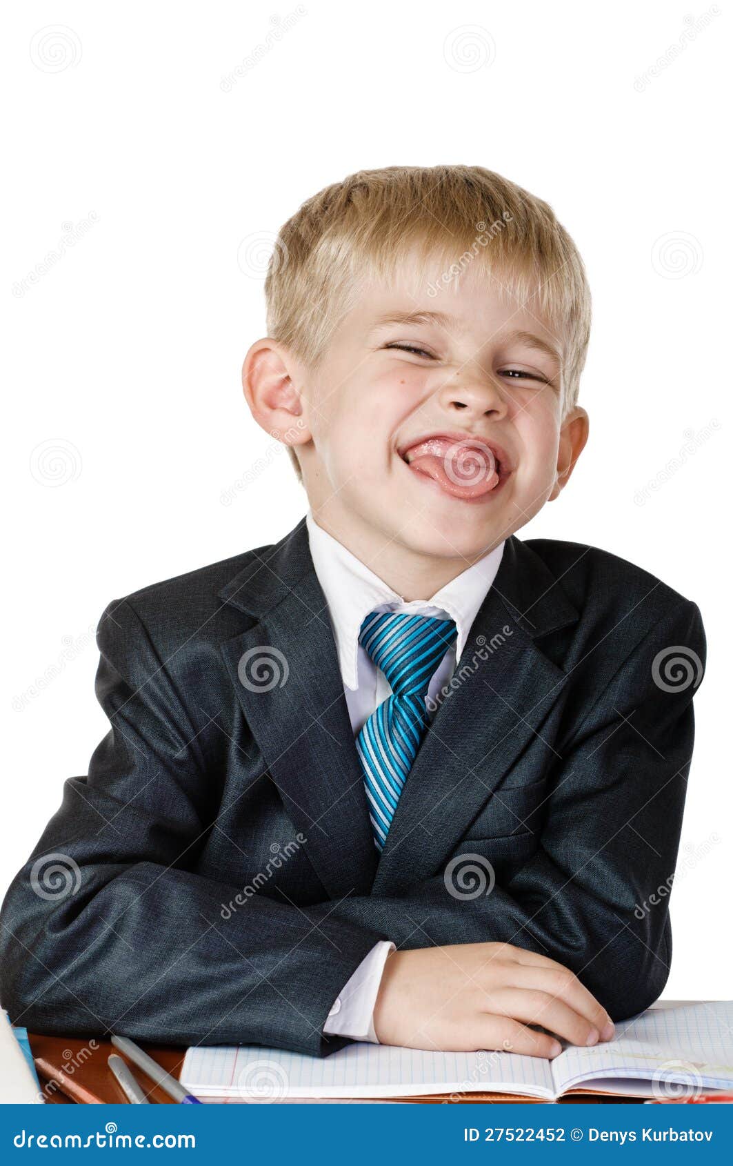 Excellent pupil stock photo. Image of expression, pose - 27522452
