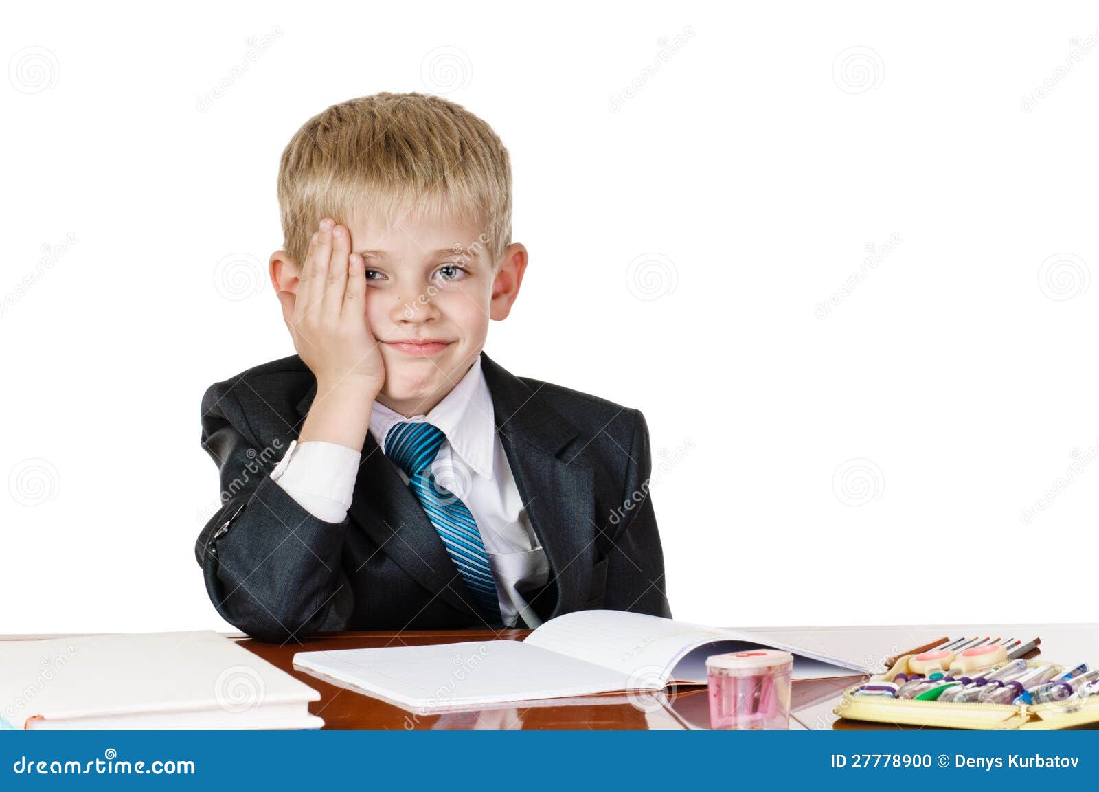 Excellent pupil stock photo. Image of cheerful, preschool - 27778900